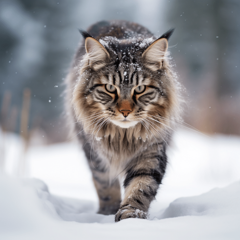 Maine Coon vs Lynx Size - Maine Coon Kingdom